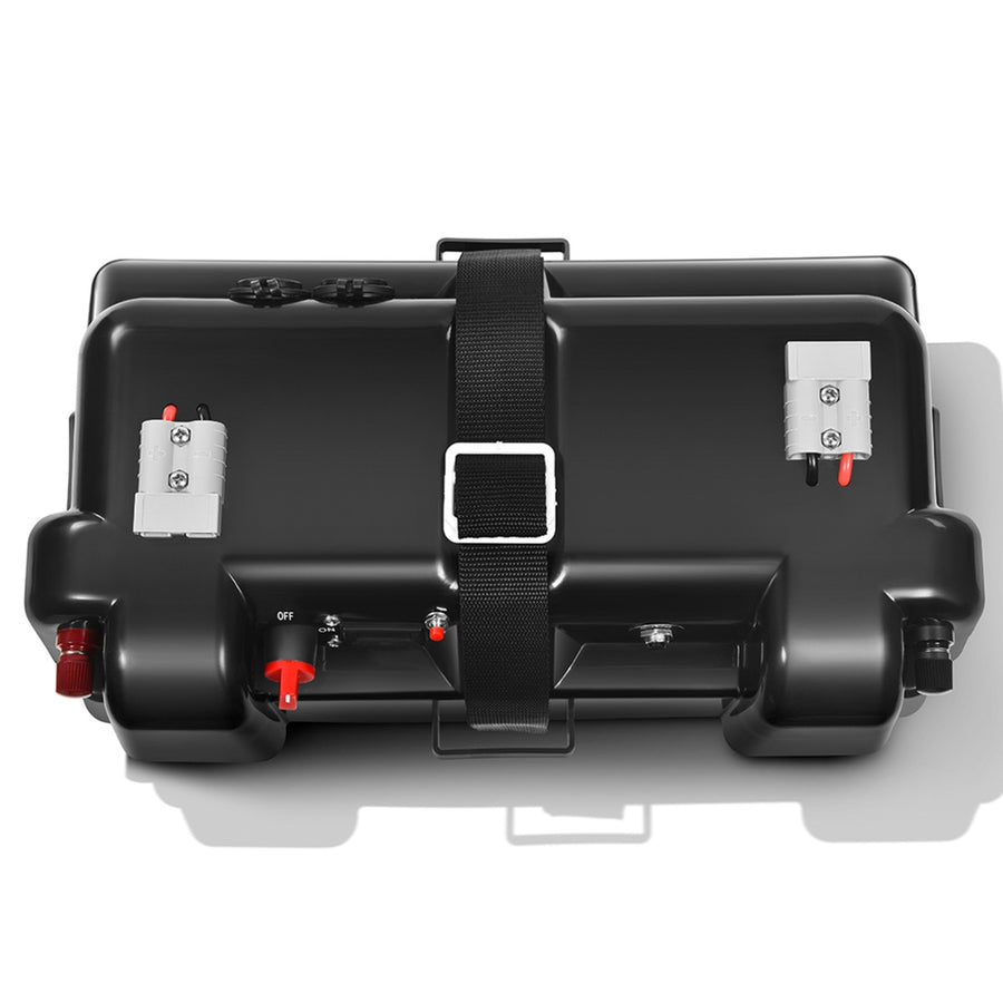 VoltX Battery Box 12V with 2x USB & Cig Socket | Outbax