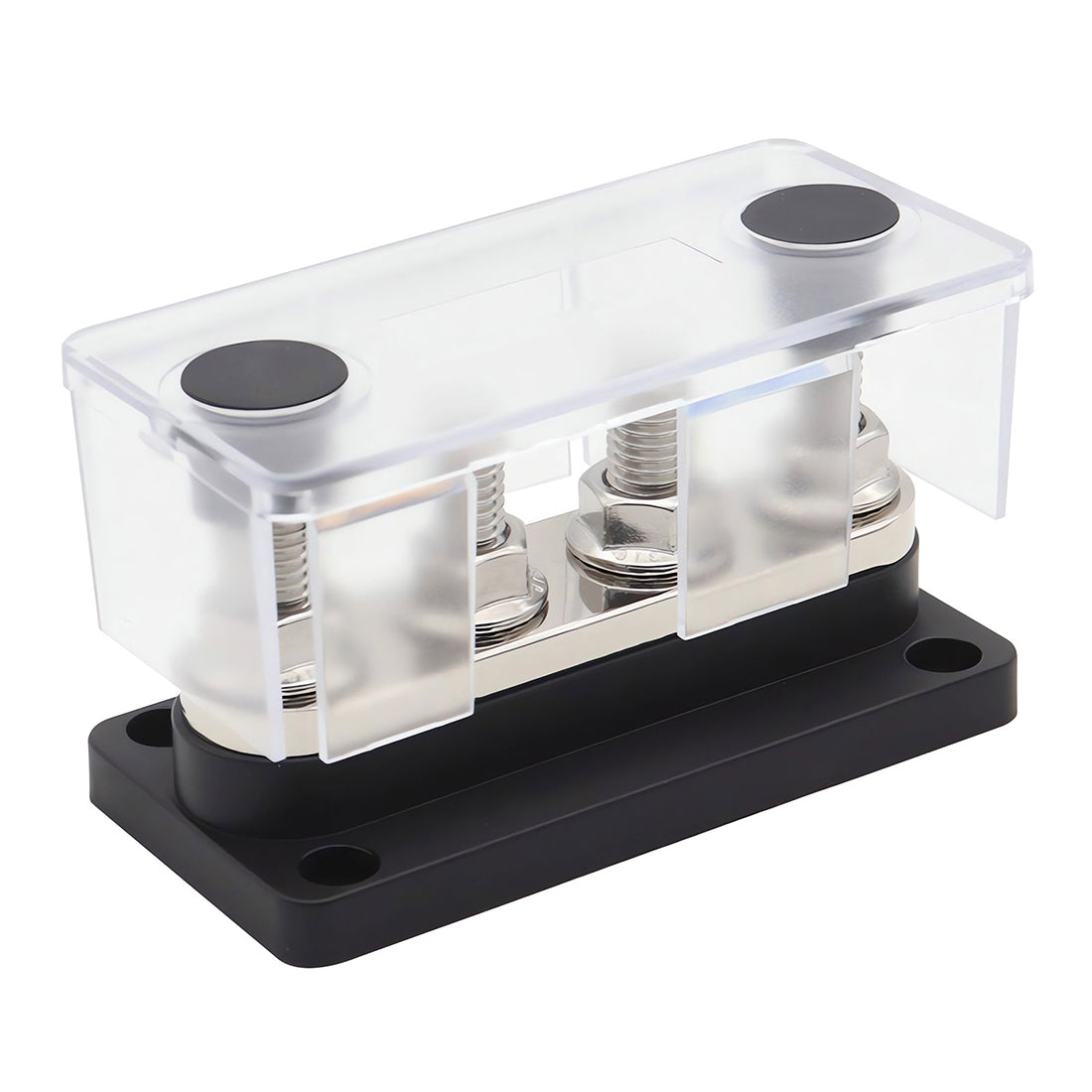 4 GANG 300A M8 Bus Bar 12V Black | Outbax