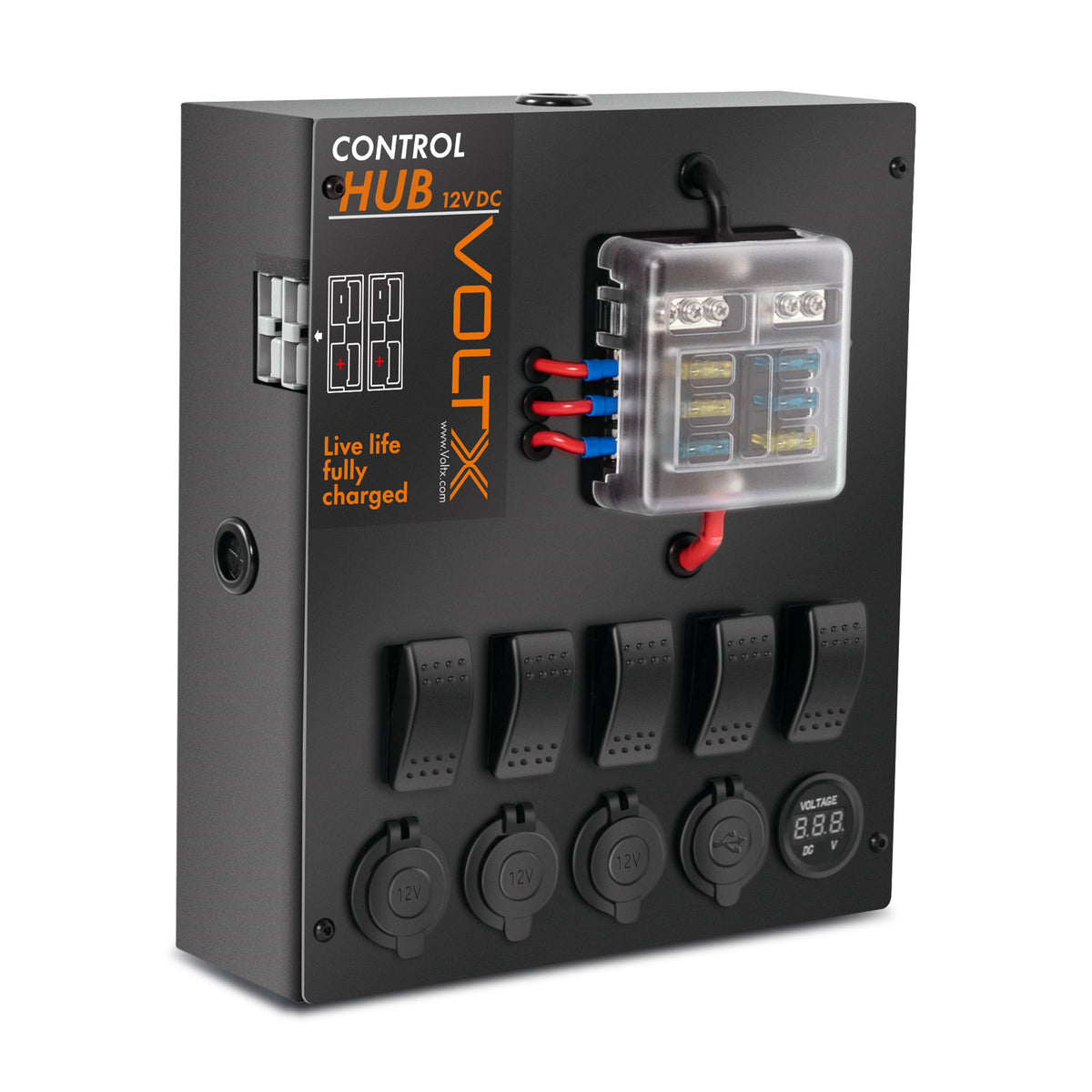 VoltX 12V Control Box 2 USB LED Lights | Outbax
