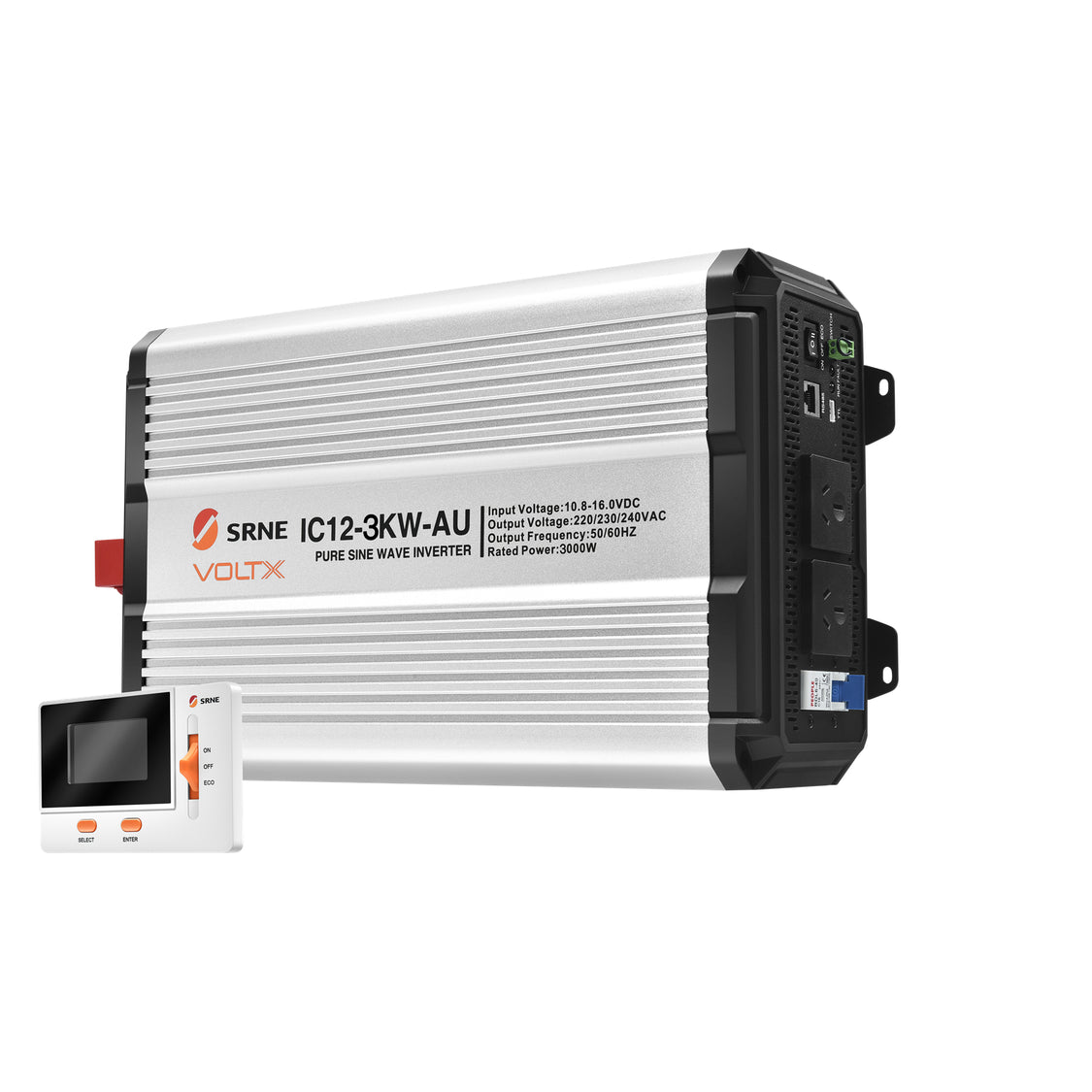 VoltX 12V 3KW Pure Sine Wave Inverter | Outbax